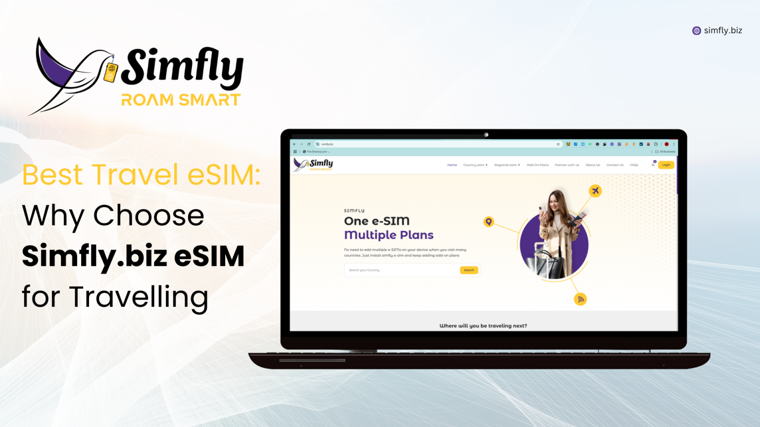 Best Travel eSIM: Why Choose Simfly eSIM for Travelling - Simfly.biz